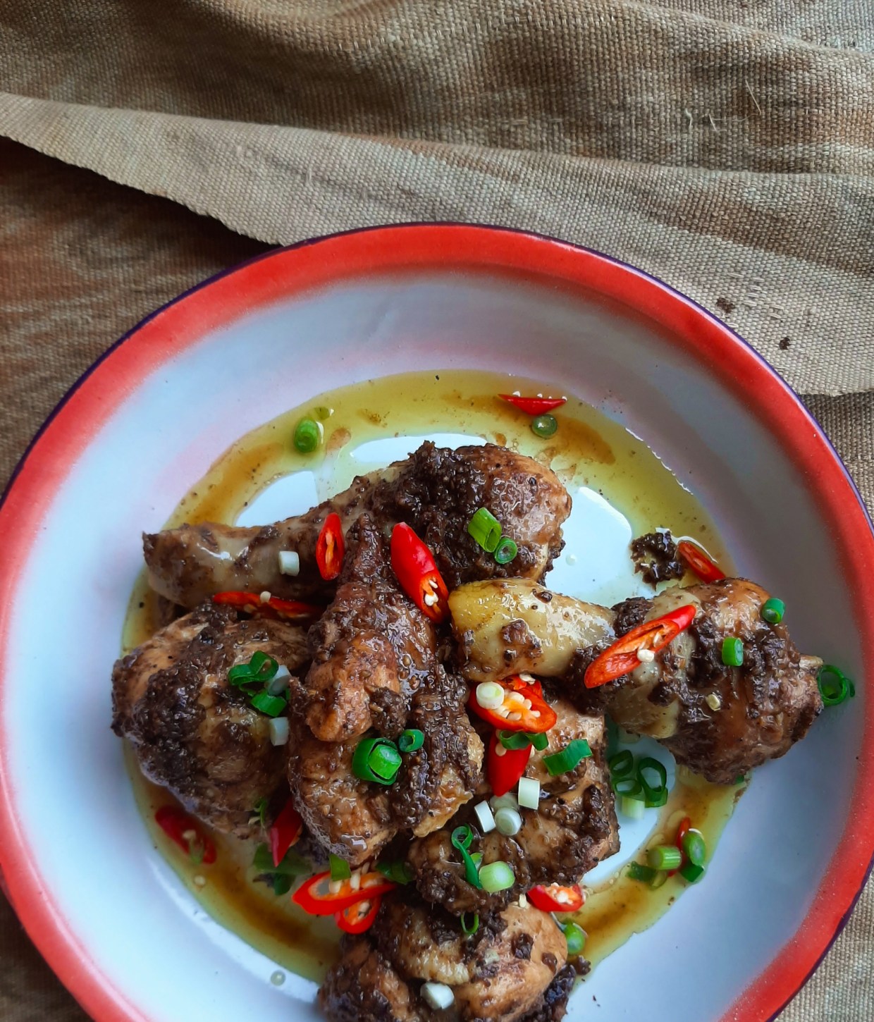 Ayam Lada Hitam (Malaysian Pepper Chicken) | the muddled pantry